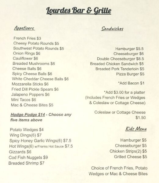 Lourdes Bar & Grill - Howard County Business & Tourism